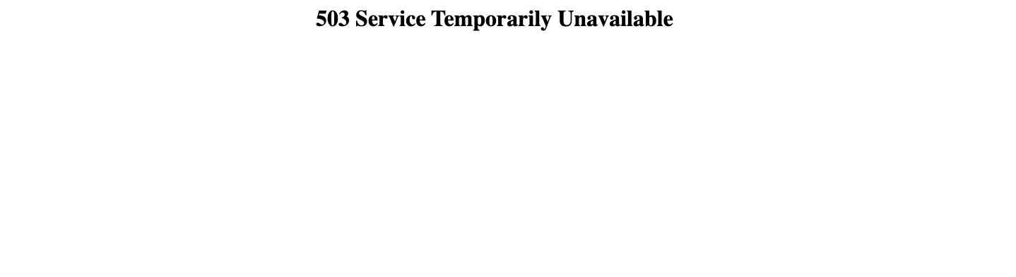 503 Service Temporarily Unavailable · Issue 1172 · Posthogposthog · Github