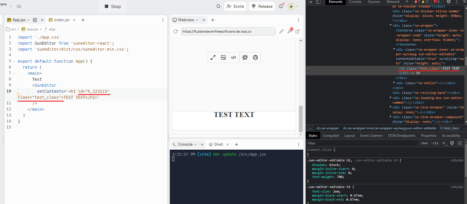 Setcontents Removes Id Attribute · Issue 1235 · Jihong88suneditor 