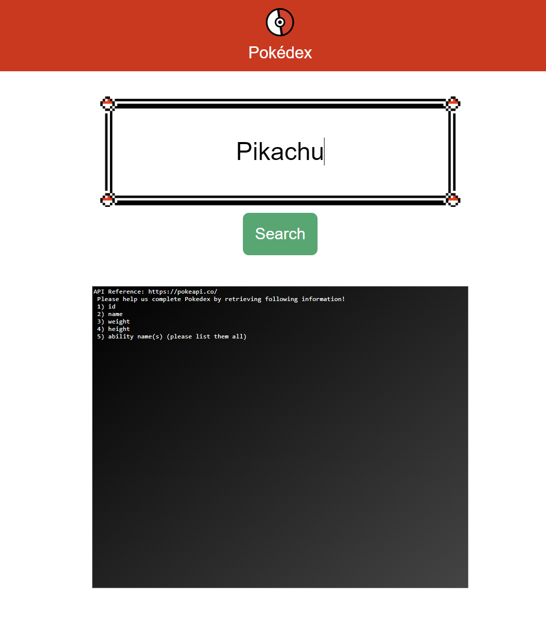 GitHub - FIQFred/pokedex_test