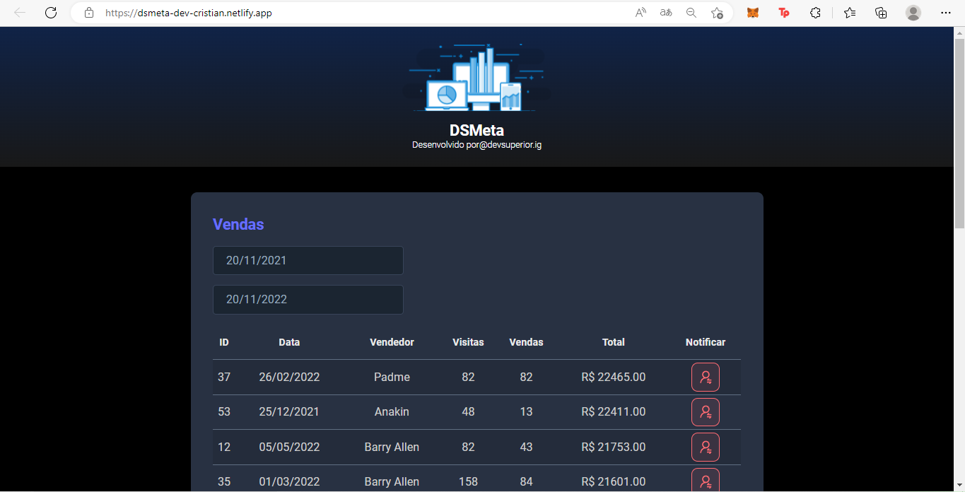 GitHub - CristianSilvDev/dsmeta