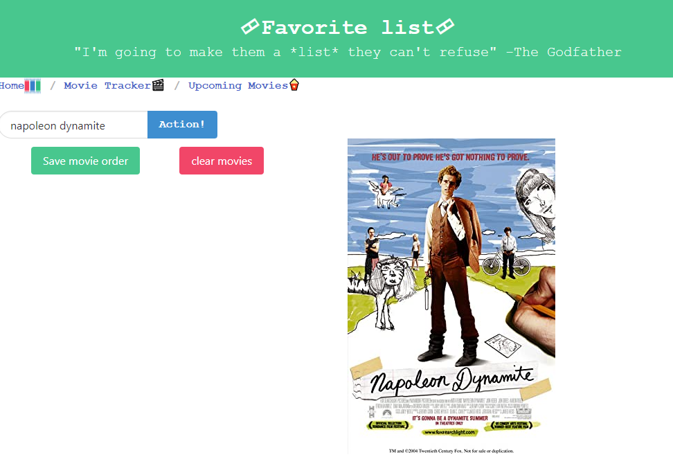 GitHub - angel-pup/movie-vibes: A microsite for quickly rating movies and locating soundtracks ...