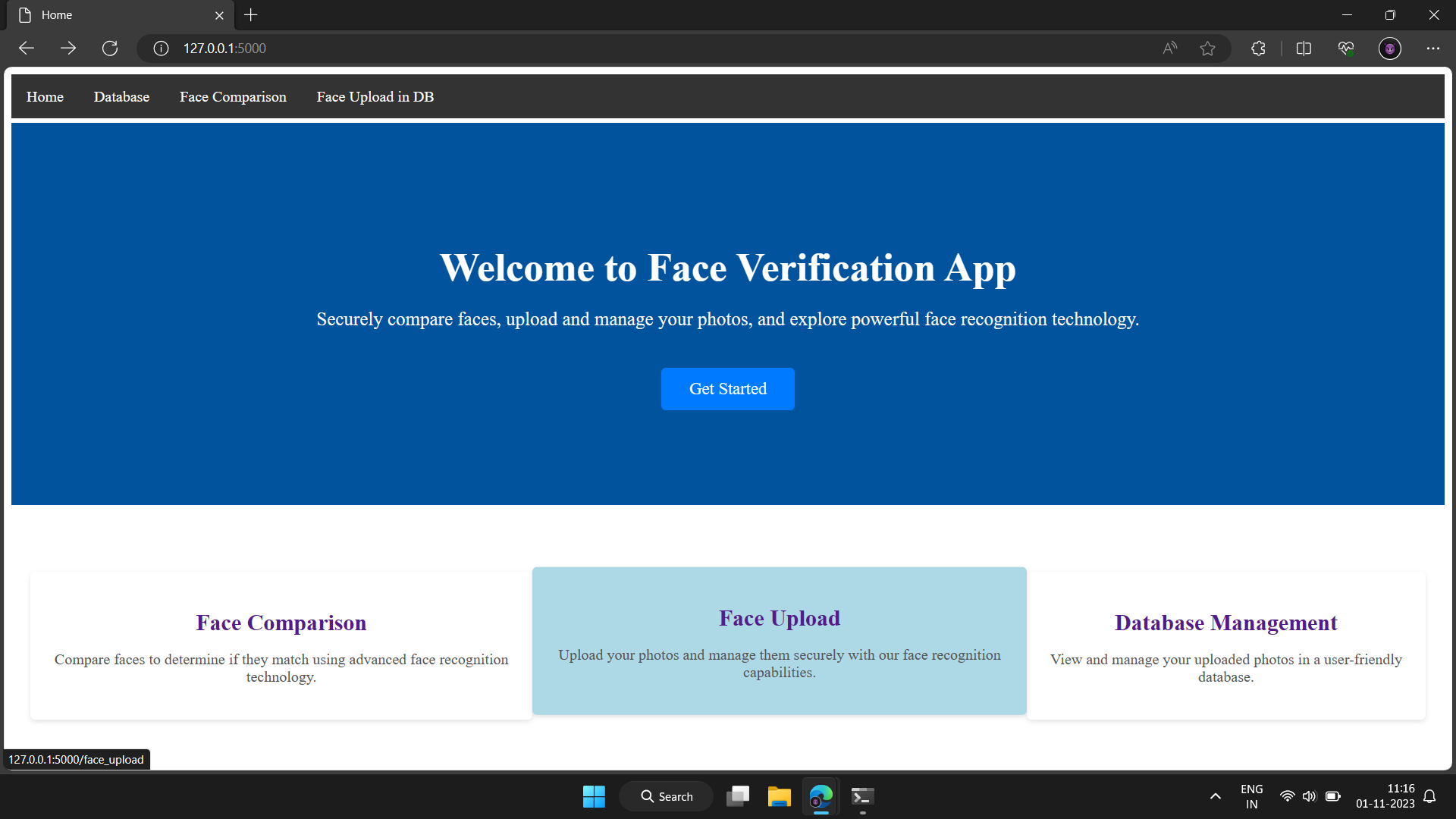 GitHub - kumar-chetan/face-verification-app: "Face Verification Web App ...