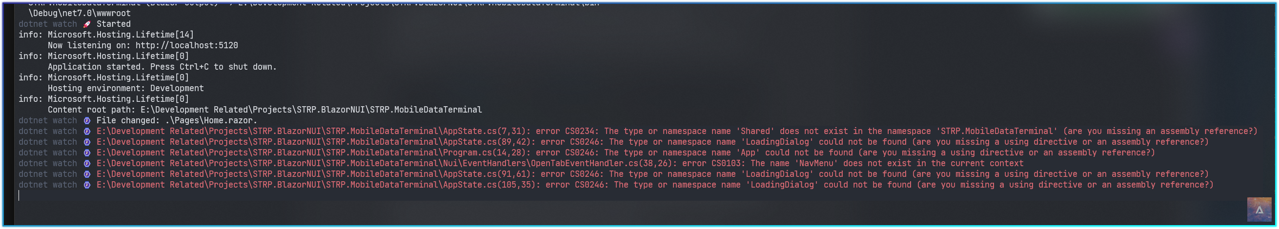 .NET 8 Preview 4 - Blazor WASM - Hot Reload broken with dotnet watch · Issue #8805 · dotnet ...