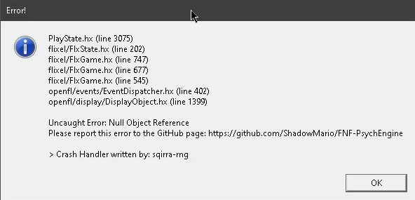 So I Was Modifying A Chart · Issue 11017 · Shadowmario Fnf Psychengine · Github