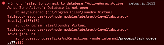 Error on Foundry v11 · Issue #275 · kandashi/Active-Auras · GitHub
