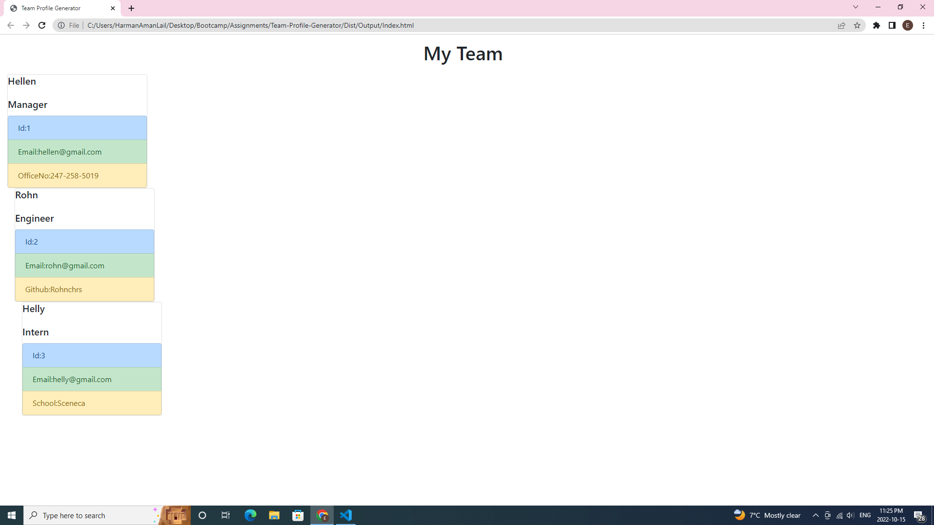 GitHub - HarmanBoparai/Team-Profile-Generator