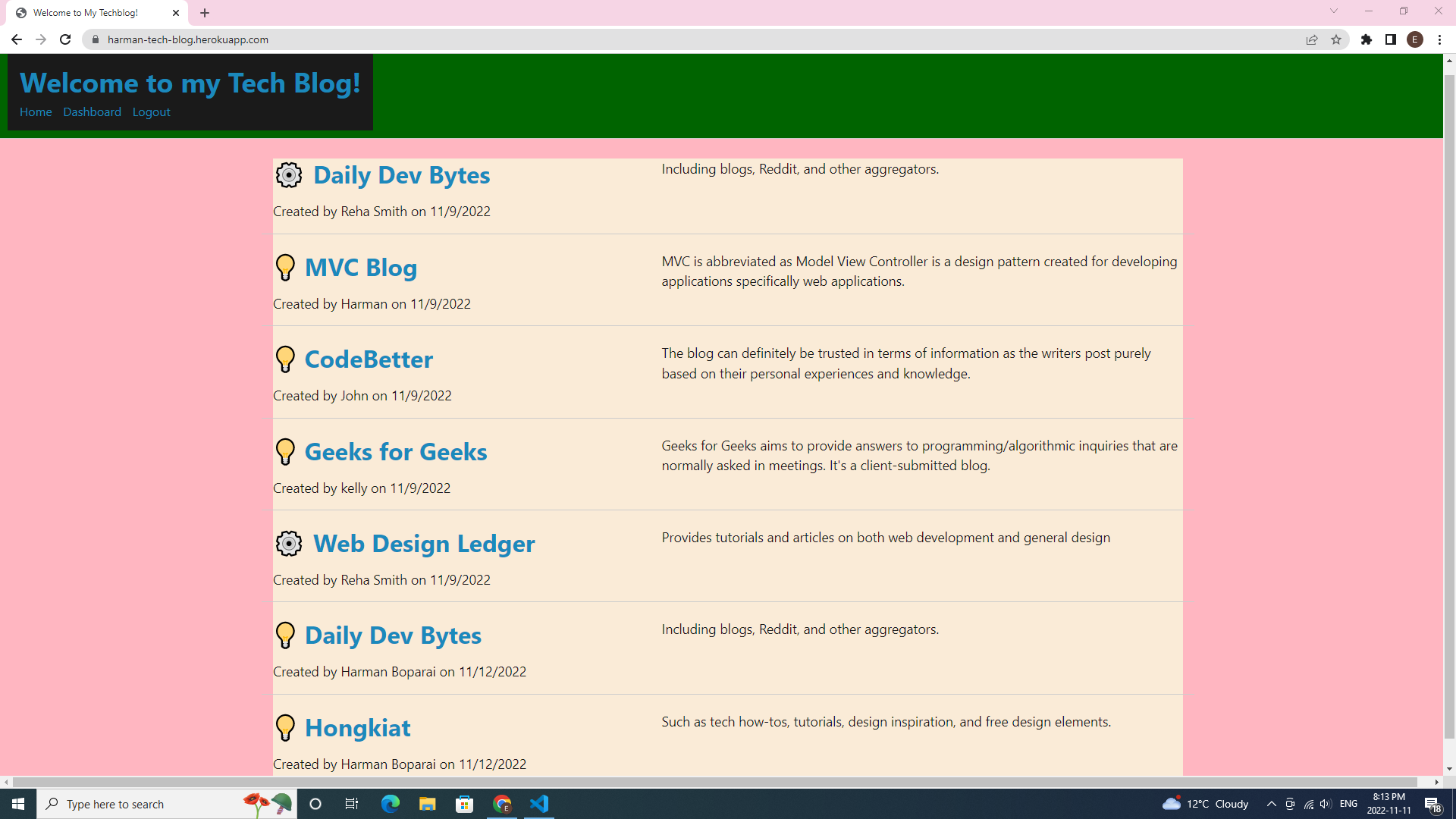 GitHub - HarmanBoparai/Tech-Blog