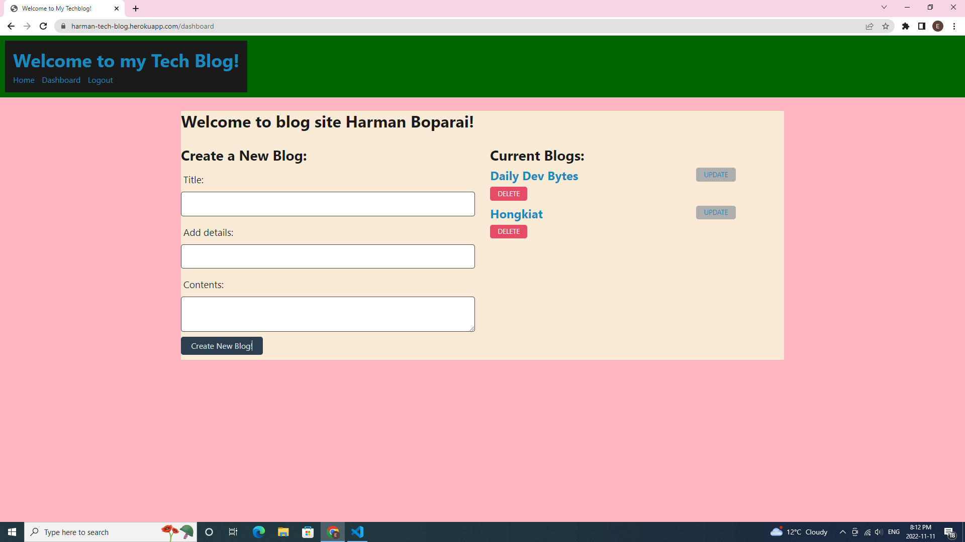 GitHub - HarmanBoparai/Tech-Blog