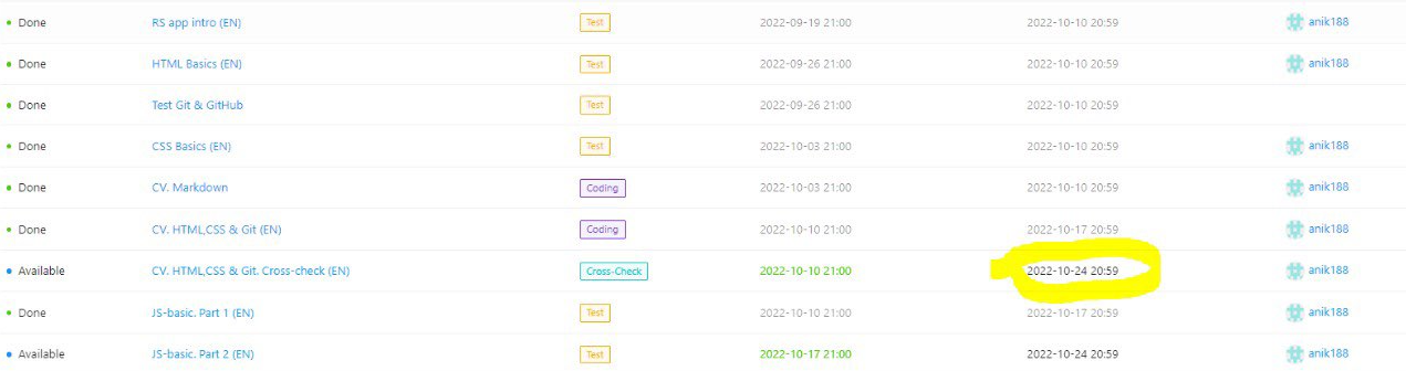Cross-Check 'CV. HTML,CSS & Git. Cross-check (EN)' 'pokemondeveloper' · Issue #764 · rolling ...