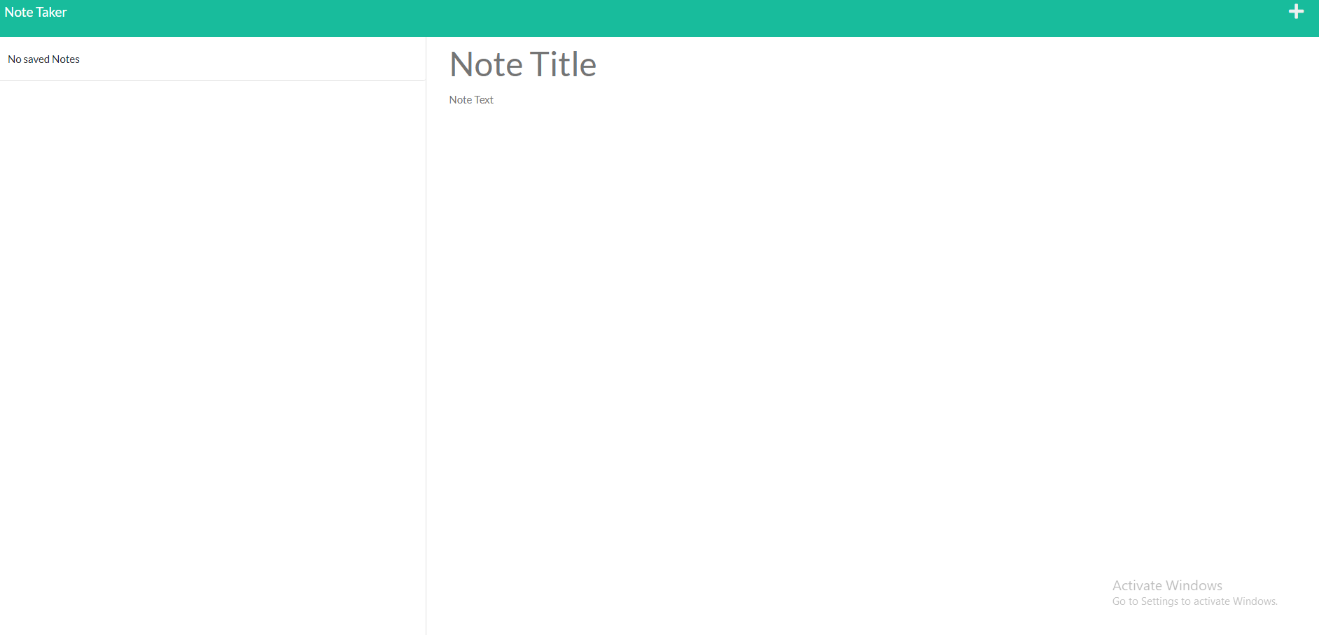 GitHub - Pogga1/Note-Taker