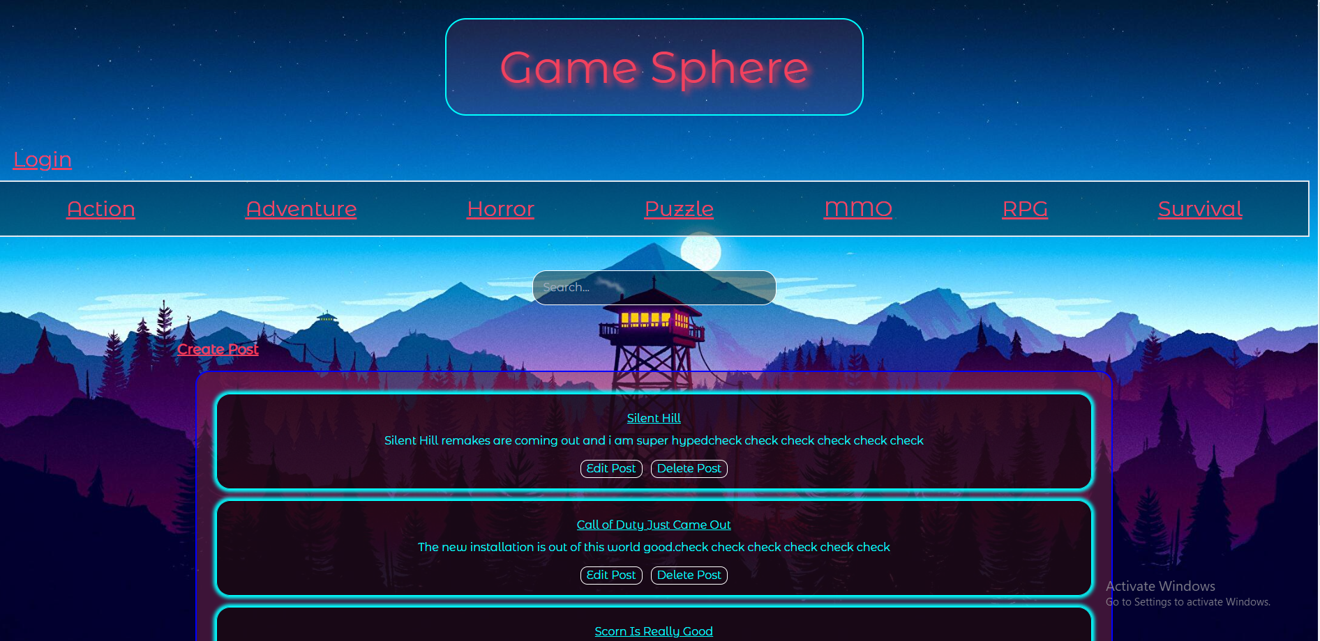 GitHub - Pogga1/GameSphere: A hub where people who enjoy games can discuss their views and ...