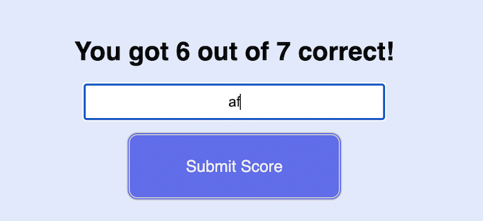 Github Afrema90web Apis Challenge Code Quiz 