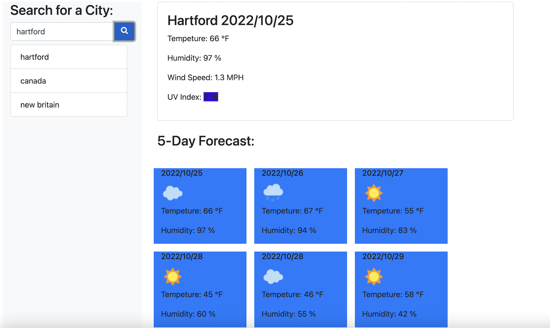 GitHub - Afrema90/Server-Side-APIs-Challenge-Weather-Dashboard