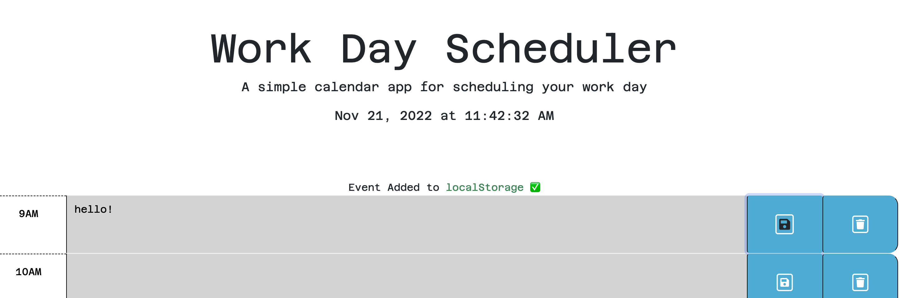 GitHub - mxu4321/module5_challenge: Third-Party APIs Challenge: Work Day Scheduler