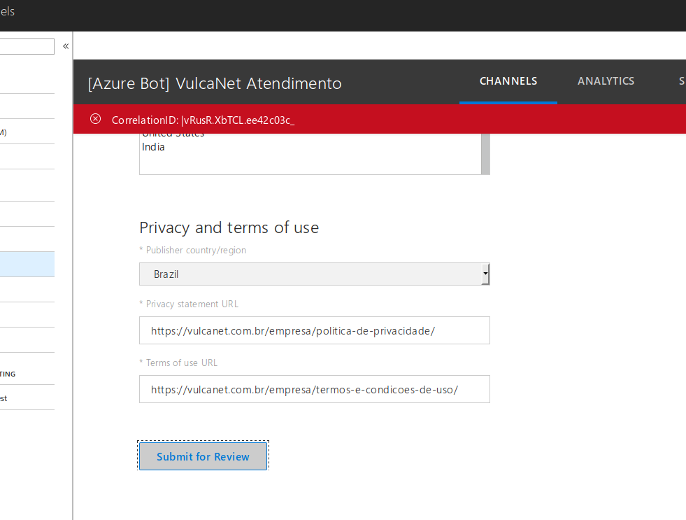 Cannot re-submit Skype channel for review · Issue #4804 · microsoft/botframework-sdk · GitHub