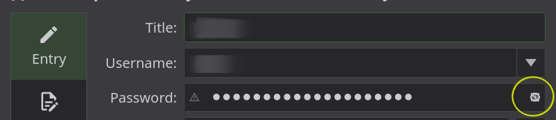 Overlapping password management icons under some circumstances · Issue #6290 · keepassxreboot ...