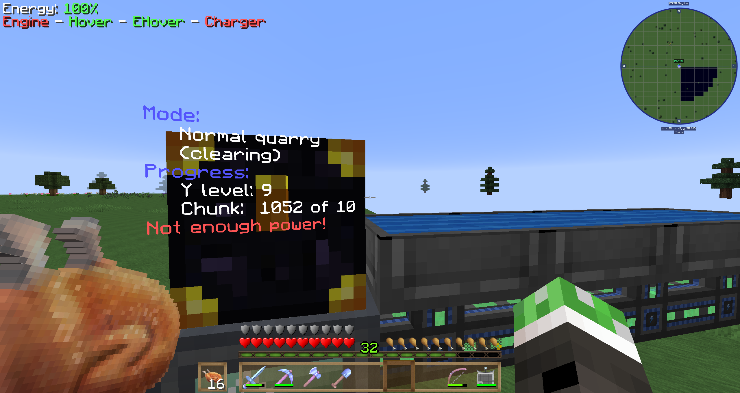 [1.15.2] Builder hovering text cut off · Issue #39 · McJtyMods ...