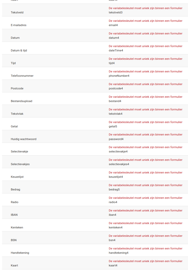 Copy/pasted components do not generate a unique variable name - not even in the same step ...