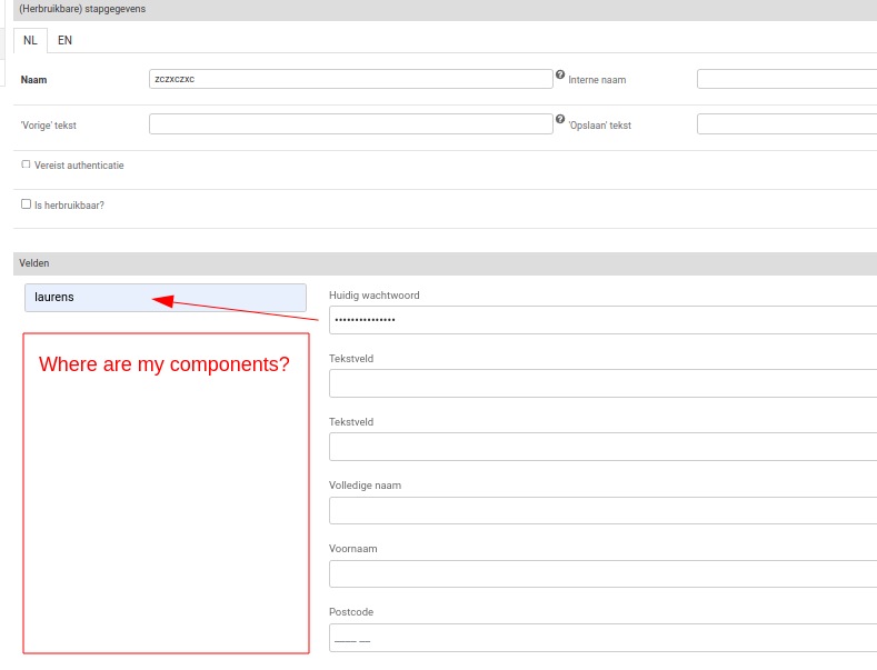 Predefined fields should not be "working" in the form designer · Issue #2806 · open-formulieren ...