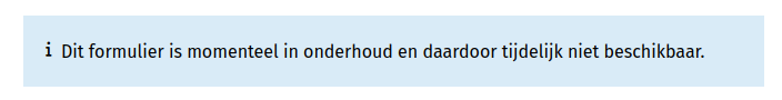 Setting Form To Maintenance Inactive Mode Allow Showing Custom Message To Visitors · Issue 2920