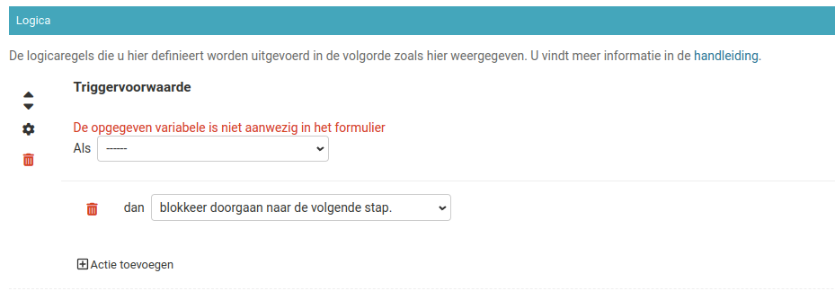 Adding A User Variable Removes Variable From Logic Rules · Issue 2945 · Open Formulierenopen 