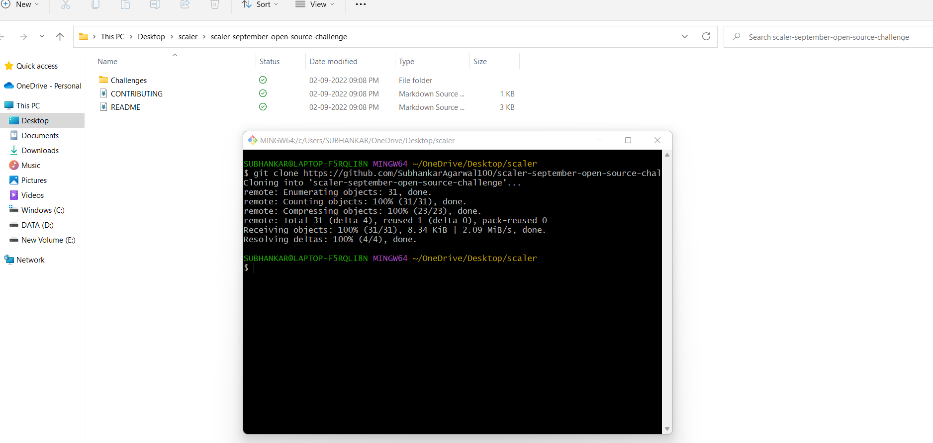 Challenge1,2 · Issue #456 · scaleracademy/scaler-september-open-source-challenge-2022 · GitHub