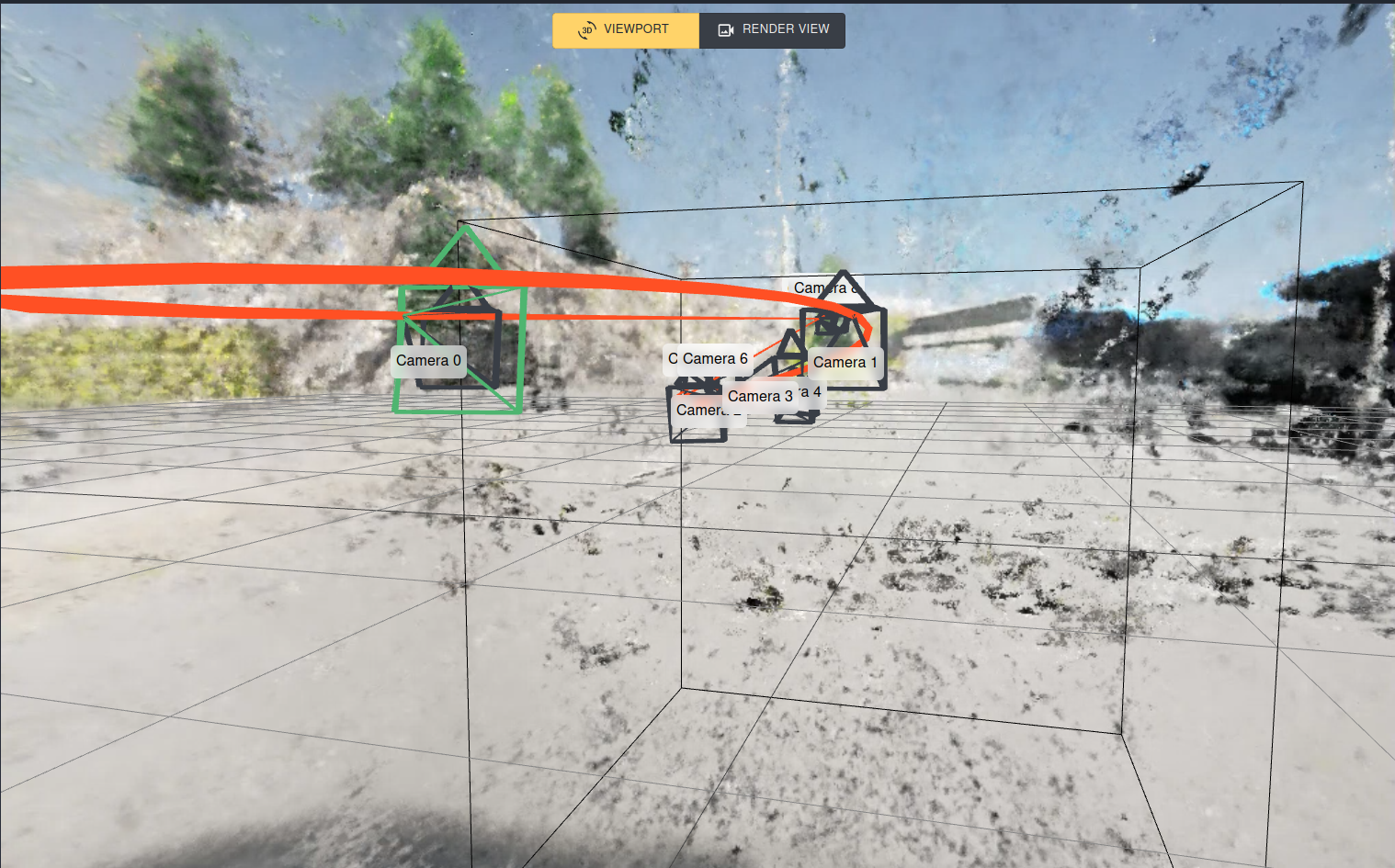 Issue: Rendered Image Not Visible in Viewer · Issue #2073 · nerfstudio-project/nerfstudio · GitHub