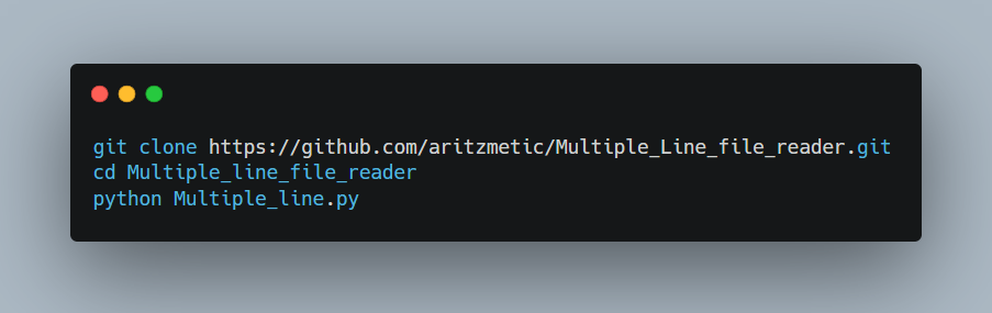 GitHub - aritzmetic/Multiple_Line_file_reader