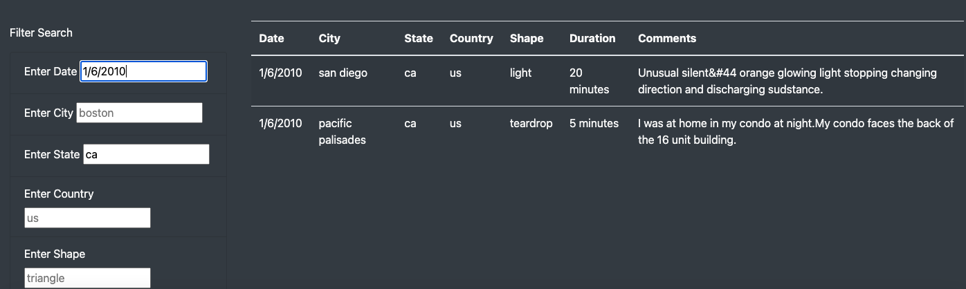 GitHub - kfelds1/UFOs