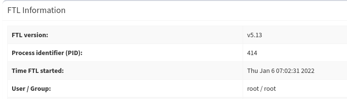 "Time FTL started" does not honour timezone · Issue #1025 · pi-hole/web · GitHub
