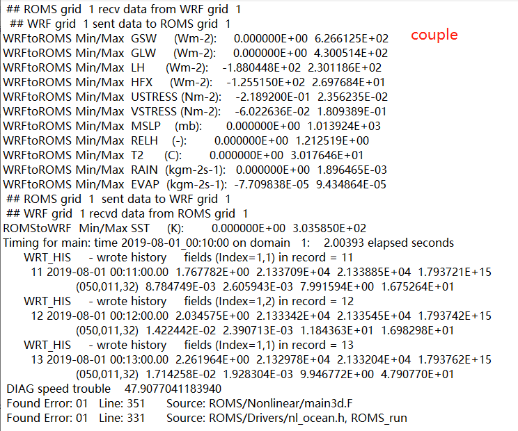 ROMS-WRF couple error · Issue #122 · DOI-USGS/COAWST · GitHub