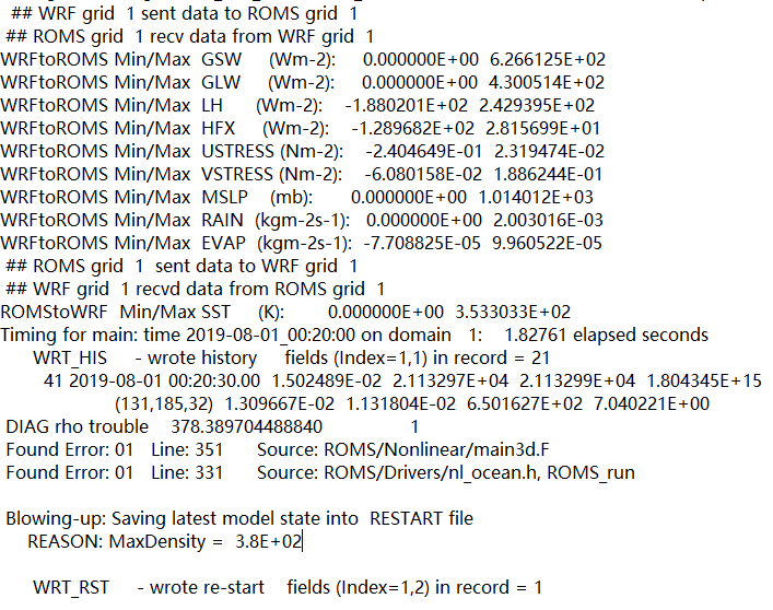 ROMS-WRF couple error · Issue #122 · DOI-USGS/COAWST · GitHub