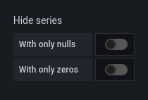 TimeSeries: Hide null & and hide zero series · grafana grafana · Discussion #38299 · GitHub