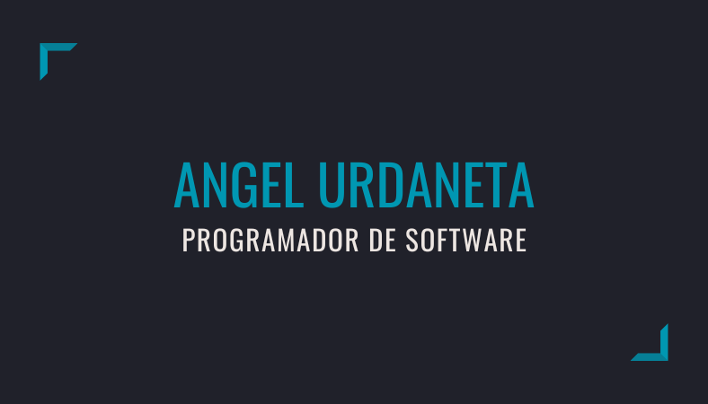 xUr4Sx (Angel Urdaneta) · GitHub