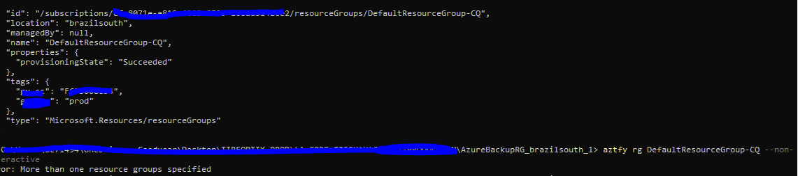 All Southeast ASIA, brazil subs · Issue #306 · Azure/aztfexport · GitHub