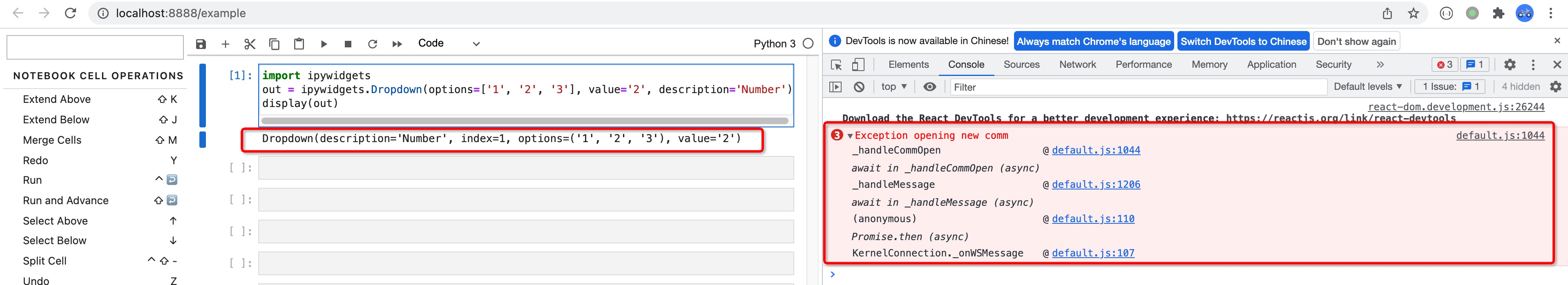 JupyterLab(v3.2.5) components (examples/notebook) ipywidgets not showing · Issue #11792 ...