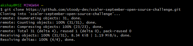 challange 1 · Issue #448 · scaleracademy/scaler-september-open-source ...