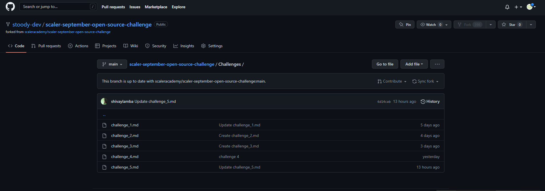 challange 1 · Issue #448 · scaleracademy/scaler-september-open-source ...