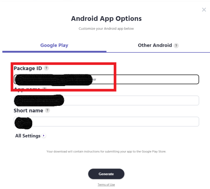 [BUG] Character limit for package ID · Issue #3344 · pwa-builder/PWABuilder · GitHub