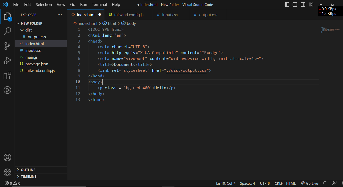 Cant See The Color Preview Box In Html File While Working With Tailwindcss · Issue 182374