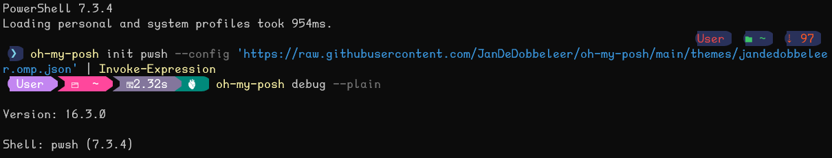 Themes padding seems buggy · Issue #3843 · JanDeDobbeleer/oh-my-posh · GitHub