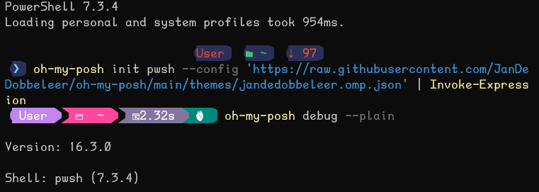 Themes Padding Seems Buggy · Issue 3843 · Jandedobbeleeroh My Posh · Github 
