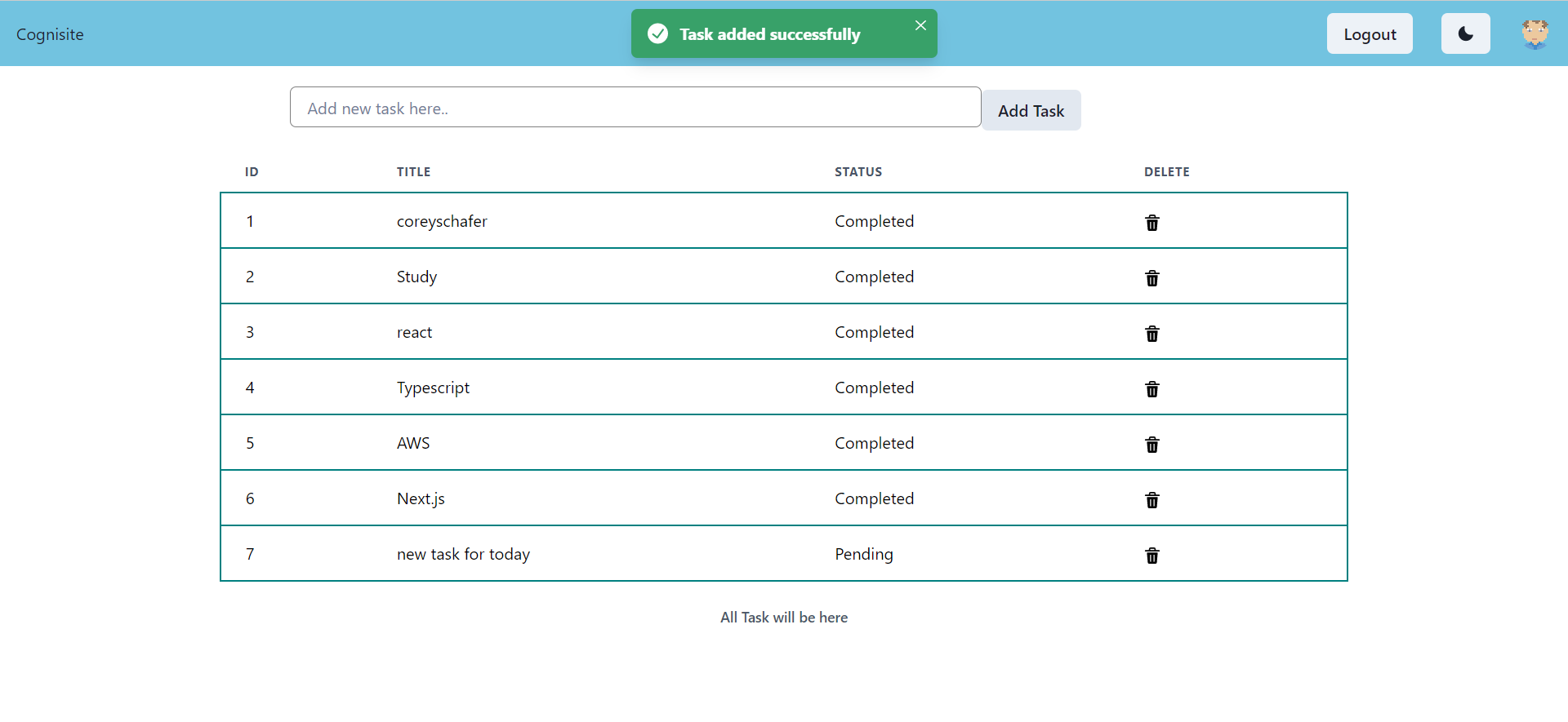 GitHub - sainRaghuveer/cognisite-assignment: This is a React application that allows users to ...