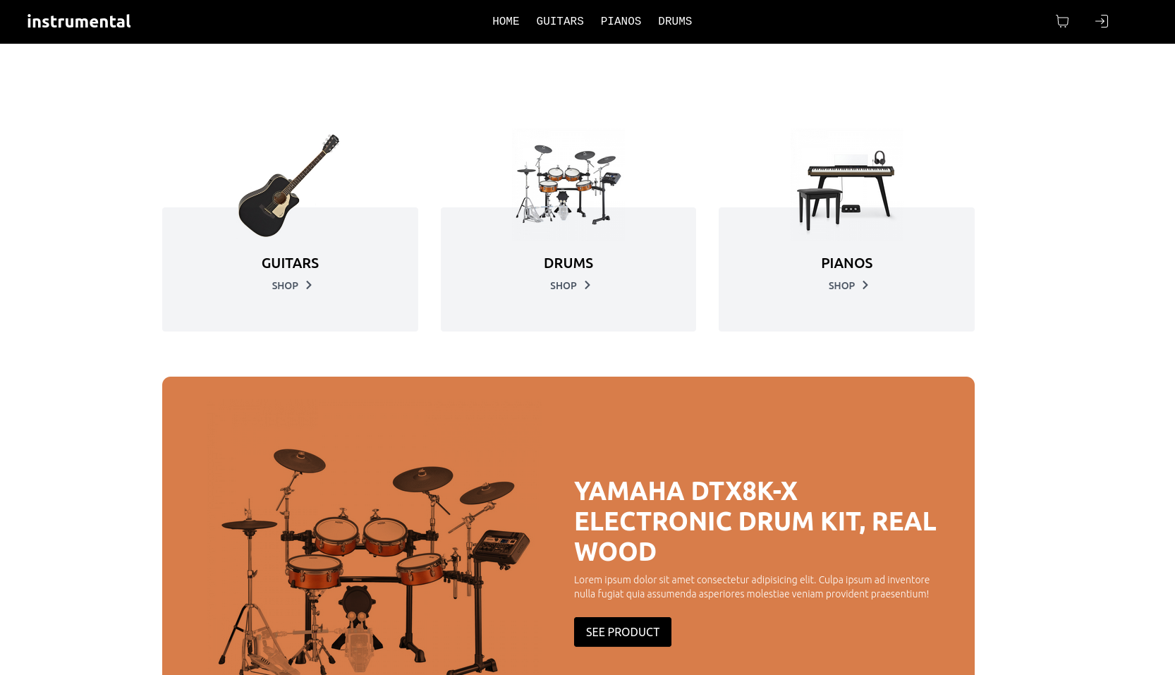 GitHub - mehdiaitouchrif/instrumental-shop: Full-stack e-ecommerce ...