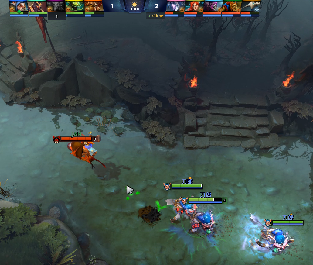 Meepo With The First Level Of The Ultimate Can Have Two Clones · Issue 