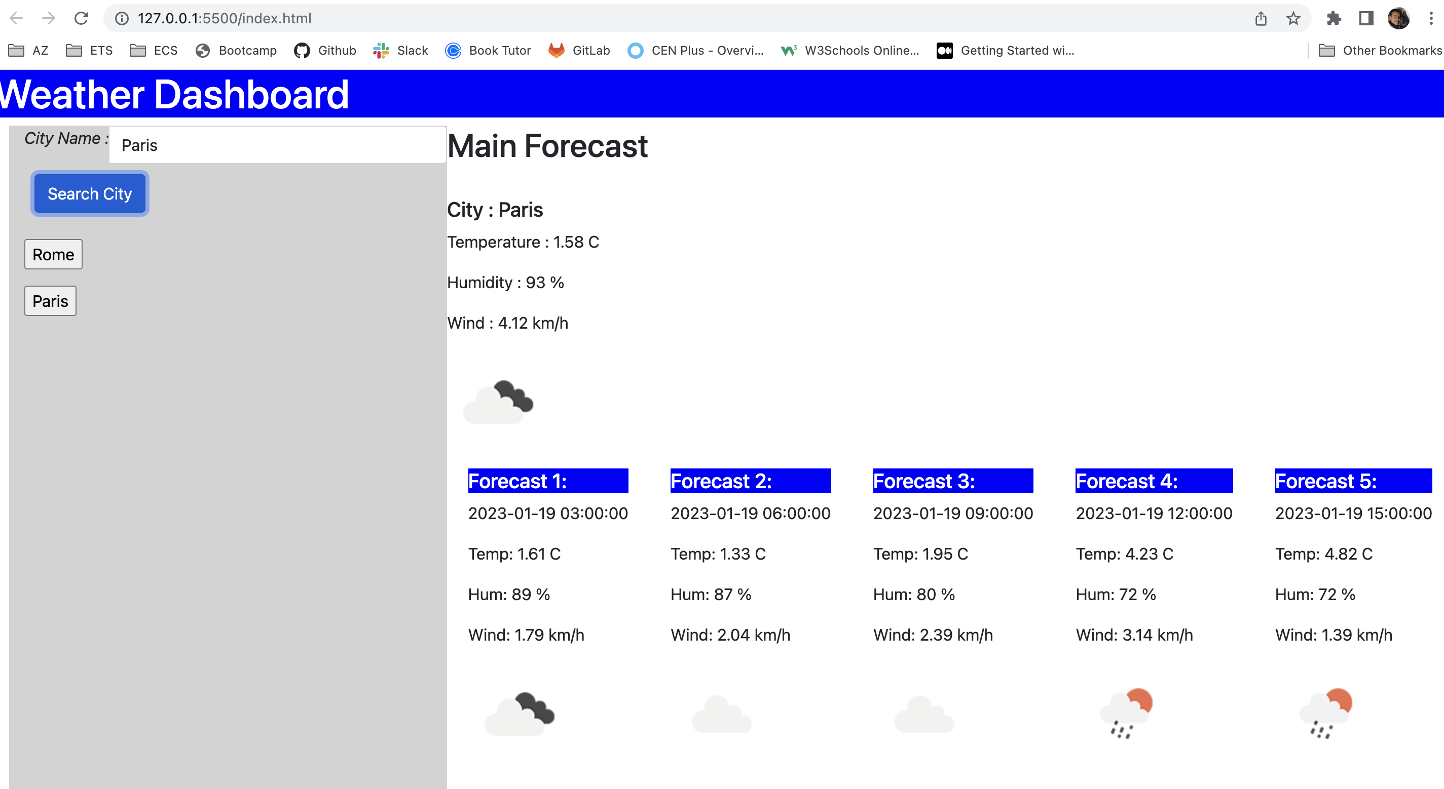 GitHub - MonteonFrank/Franks-Crazy-Weather-Dashboard-: Weather Dashboard to show the forecast ...