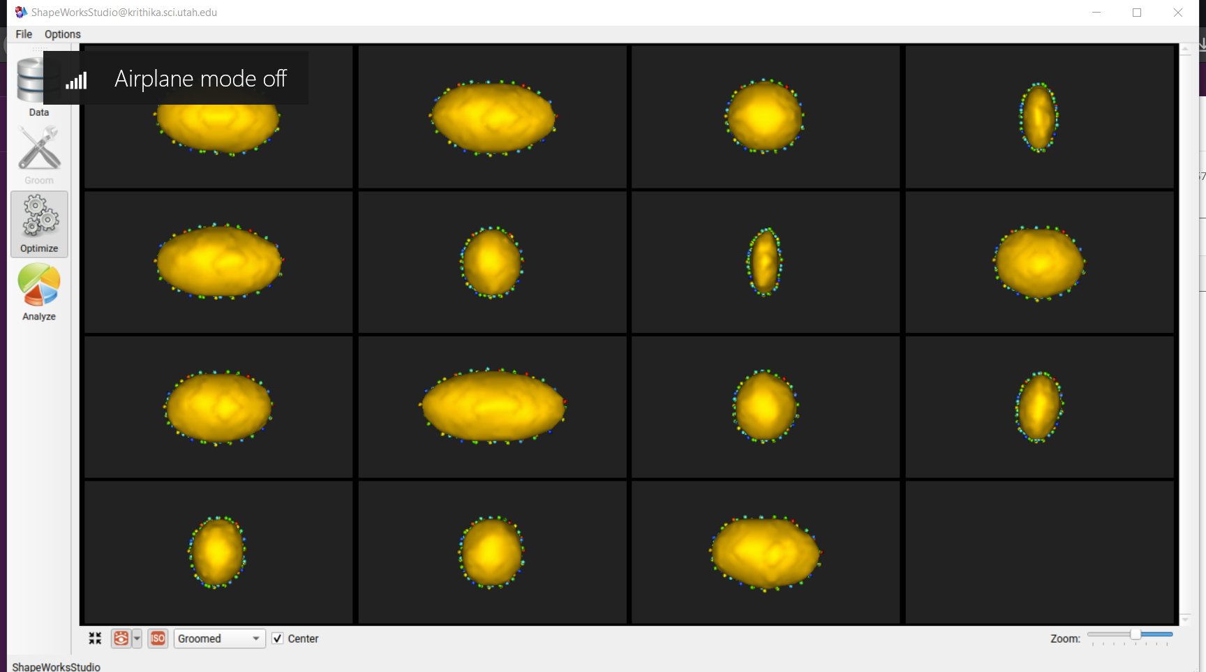ShapeWorks studio does not display particles on the surface of the shape · Issue #707 ...