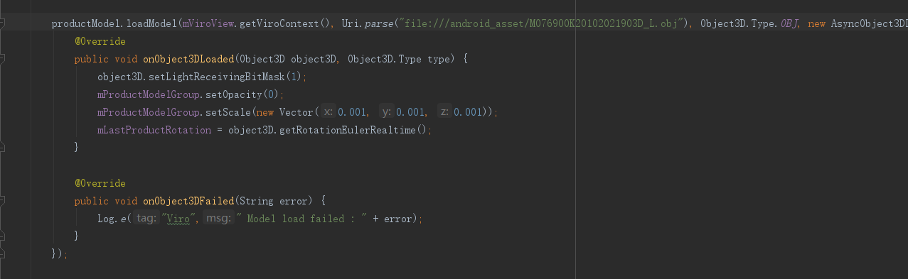 loadModel Object3D.Type.OBJ crash · Issue #139 · viromedia/virocore · GitHub