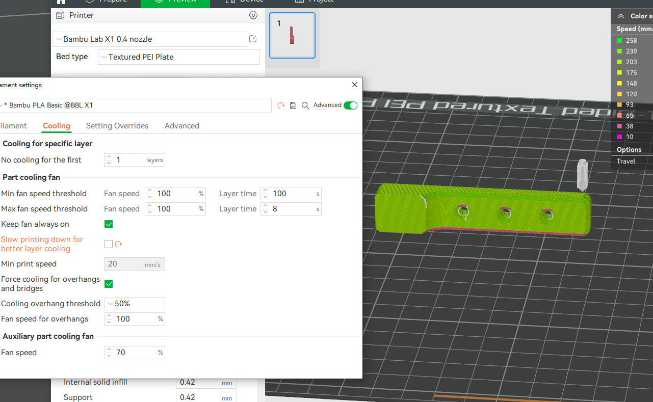 Variable outer perimeter speed causes wall artifacts · Issue #1482 · bambulab/BambuStudio · GitHub