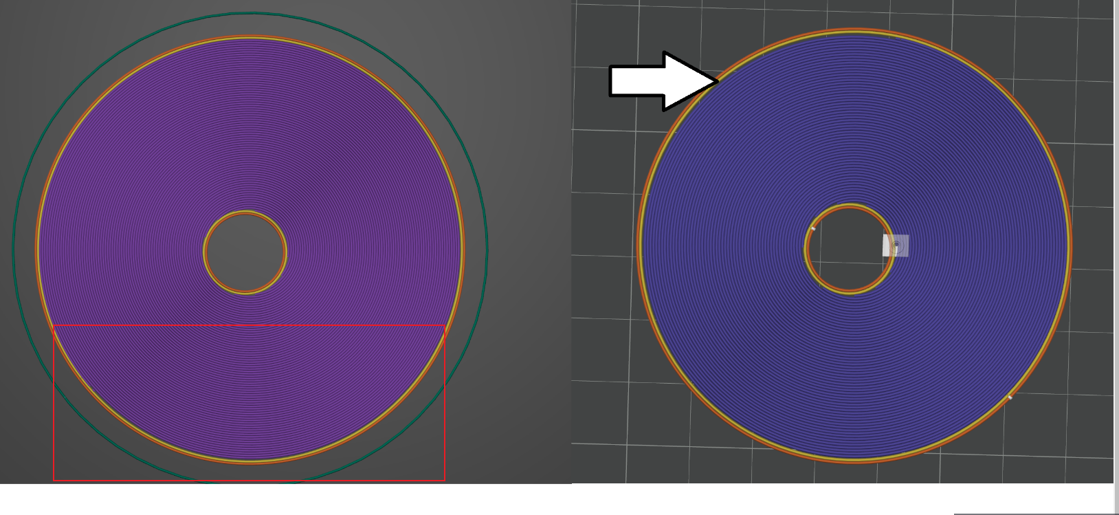 Choosing archimedean chords on first layer does not fully connect · Issue #1363 · bambulab ...